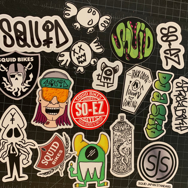 Sticker Pack – Squid Bikes